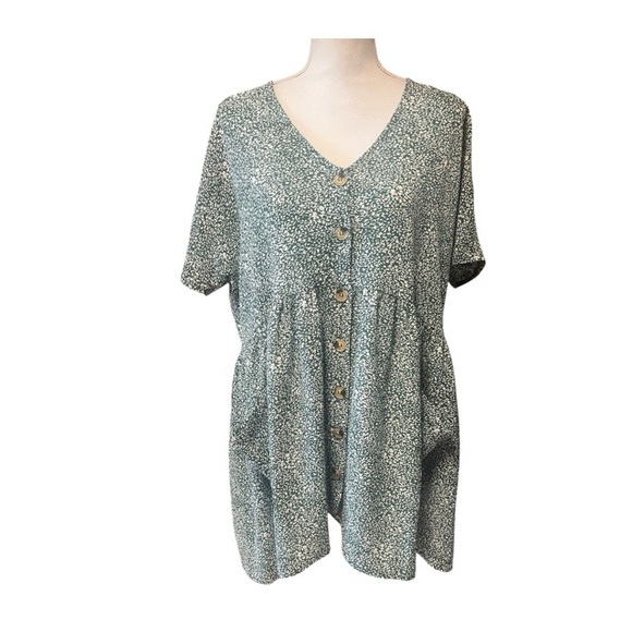 Princess Polly | Dresses | Princess Polly Floral Button Mini Dress ...